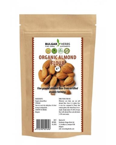 Organic Almond Flour - Natural organic herbal products from Bulgaria
